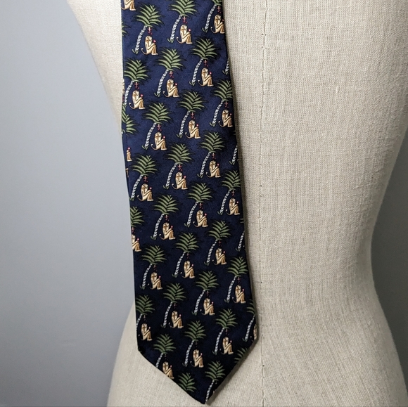 Brooks Brothers | Accessories | Brooks Brothers Blue Silk Monkey Tie ...